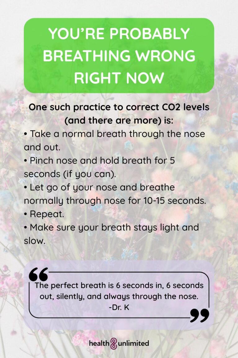 You’re Probably Breathing Wrong Right Now | Health Unlimited